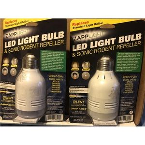 zapplight | Other | Zapplight 9w Led 65w Light Bulb Sonic Rodent ...